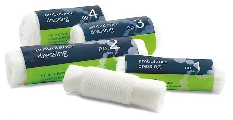 Ambulance Dressing - High Peak First Aid